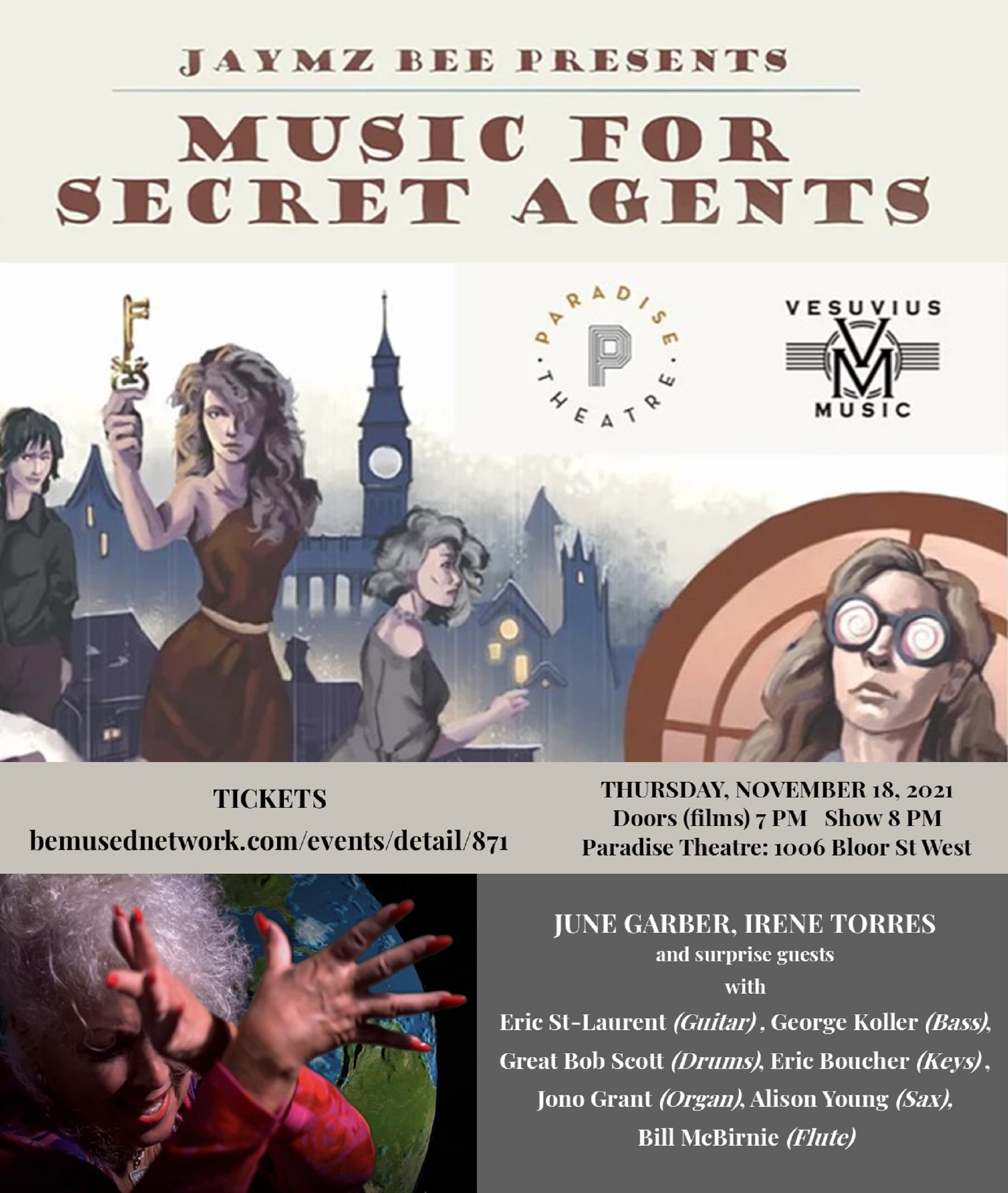 UPCOMING PERFORMANCES - June Garber